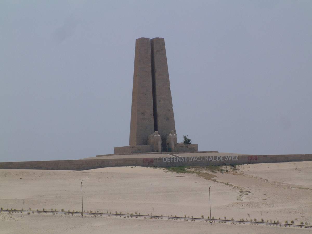 Transit through the Suez Canal. – The Traveller
